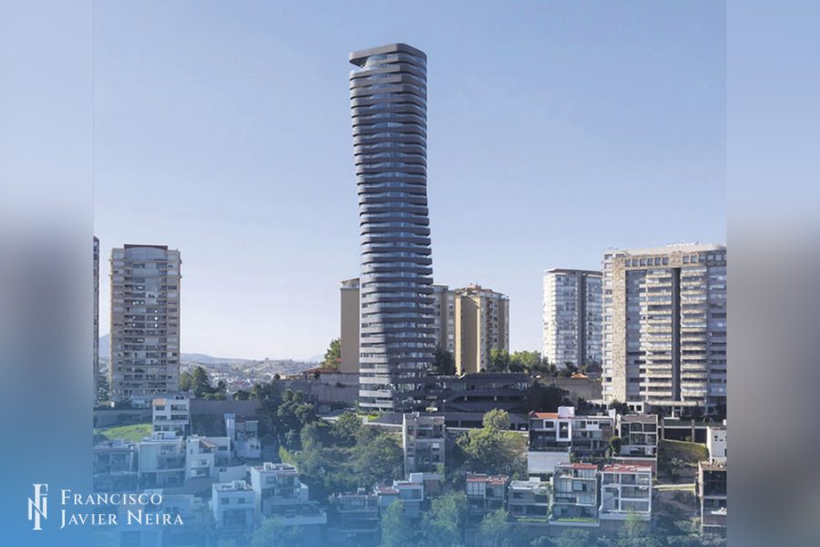 El edificio curvo que quiso impactar lo menos posible a sus vecinos - Real Estate en Chile y USA